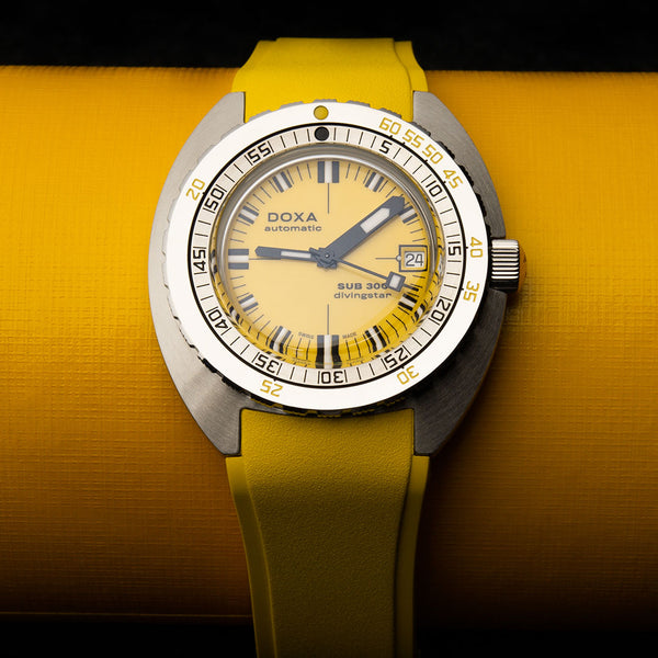 Doxa 300 - Divingstar (Yellow) – Roldorf & Co.