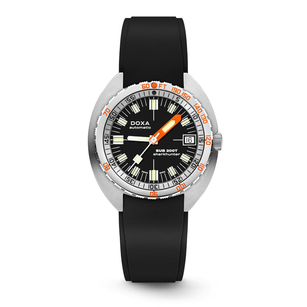 Doxa 200 T - Sharkhunter (Black) Iconic Dial – Roldorf & Co.