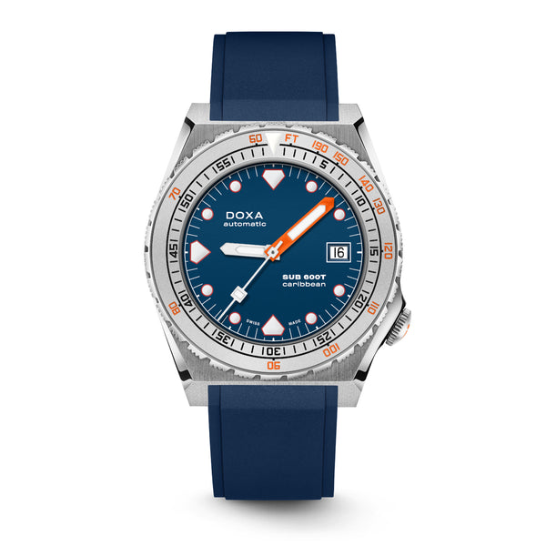 Doxa 600 T - Caribbean (Navy Blue) – Roldorf & Co.